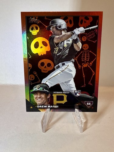2023 Topps Update DREW MAGGI Skeleton Foil RC 22/50 #US26 Pittsburgh ...