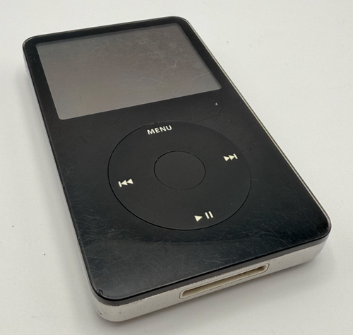 Apple iPod 5th Generation A1136 Black Portable 60GB MP3 Digital Media ...