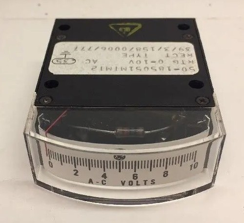 New! Lot Of 2 GE Type 185 Edgewise Panel Meter *Fast Shipping* Warranty ...