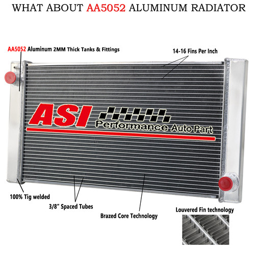 Full Aluminum Radiator For Mini Cooper S Coupe Clubman R55 R56 R57 R58 ...