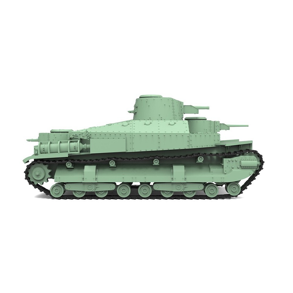 72624 1/72 25mm Military Model Kit IJA Type95 Heavy Tank | eBay