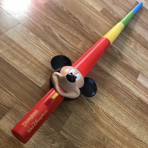Vintage Mickey Mouse Light Saber Sword Walt Disney World Rainbow ...