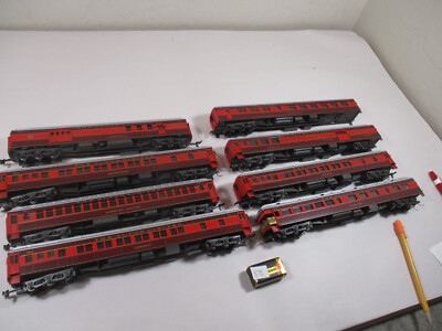 Chicago And Alton Limited Passenger set 8 cars Rivarossi HO gauge H899 ...