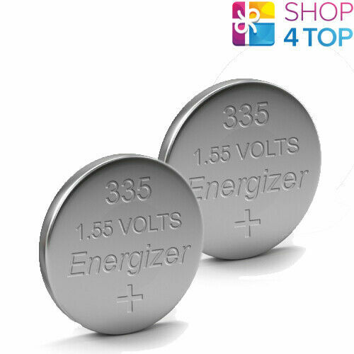 2 ENERGIZER 335 LD SR512SW Batteries Silver 1.55V Watch Battery Exp ...