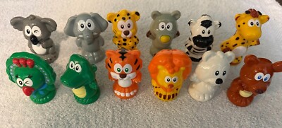 VTech Smartville Alphabet Learning Train Replacement Animals Lot of 12 ...