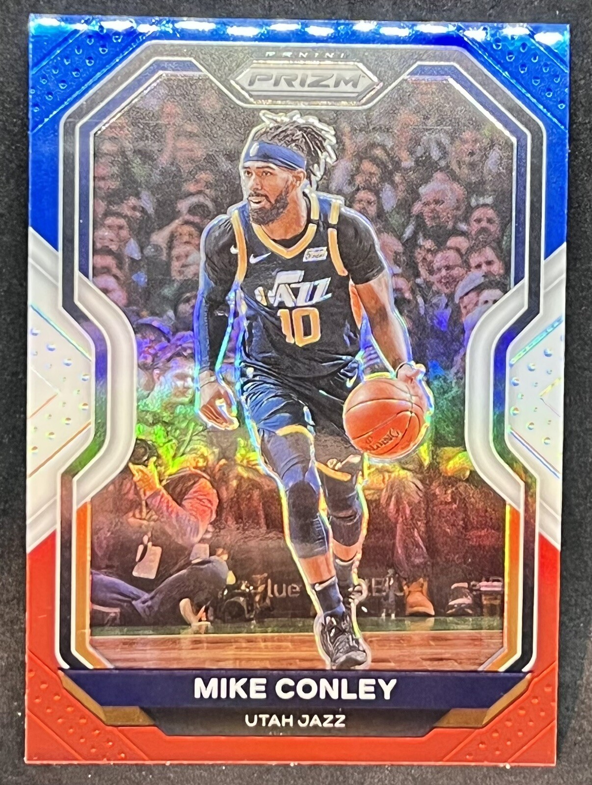 Mike Conley 2020-21 PRIZM Tri Color Red White Blue | eBay
