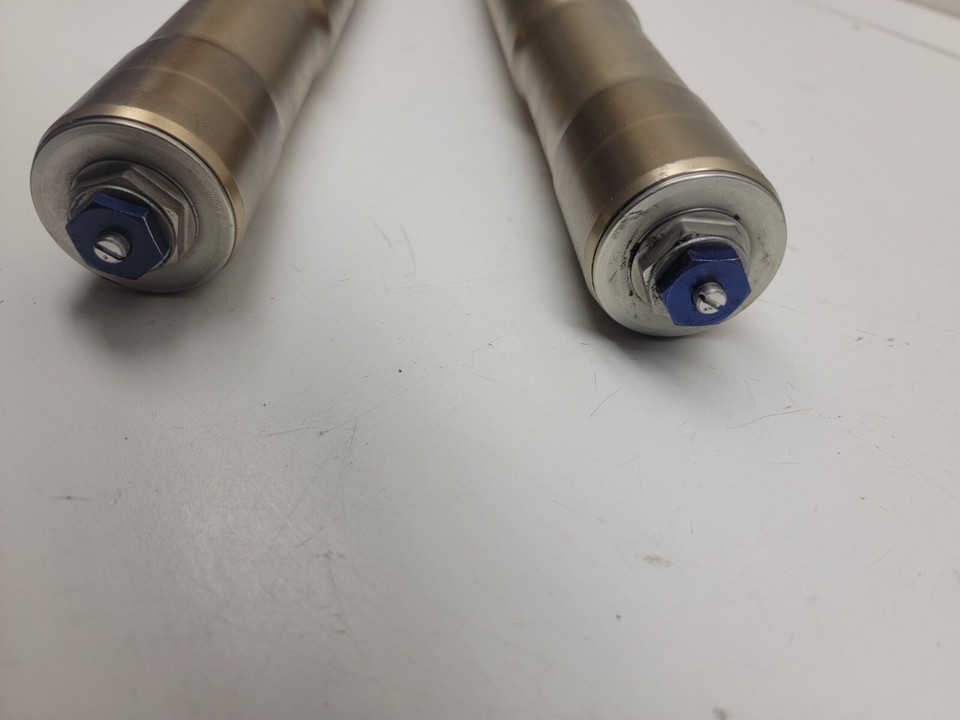 2006 2007 06-07 YAMAHA YZF R6 R6R OEM FRONT FORKS SHOCK SUSPENSION STR8 ...