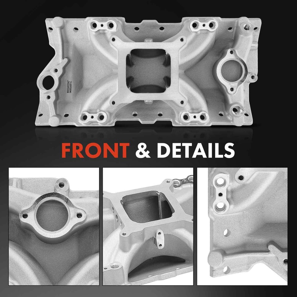 4150 EFI Single Plane Fuel Injection Intake Manifold for Chevy Small ...