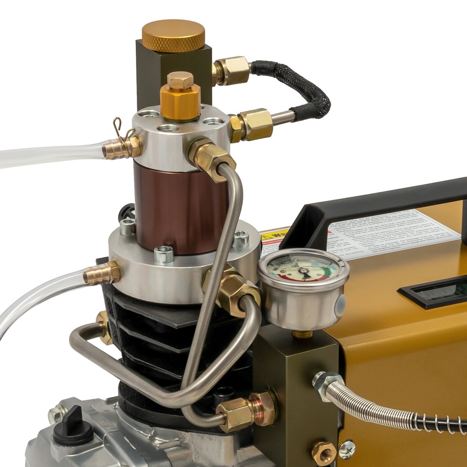 4500PSI Electric Air Compressor Scuba Diving Pump High Pressure Water ...