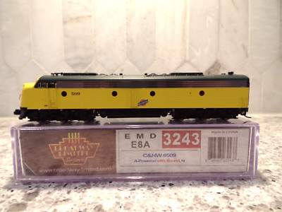 N Scale Broadway Limited BLI 3243 CNW Railway E8A Diesel #509 w/ DCC ...