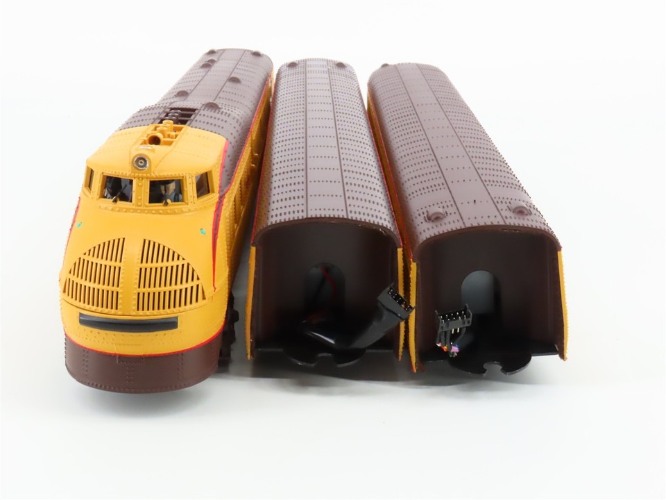 O Gauge 3-Rail MTH 20-2298-1 UP Railway M10000 Diesel Passenger Set w ...