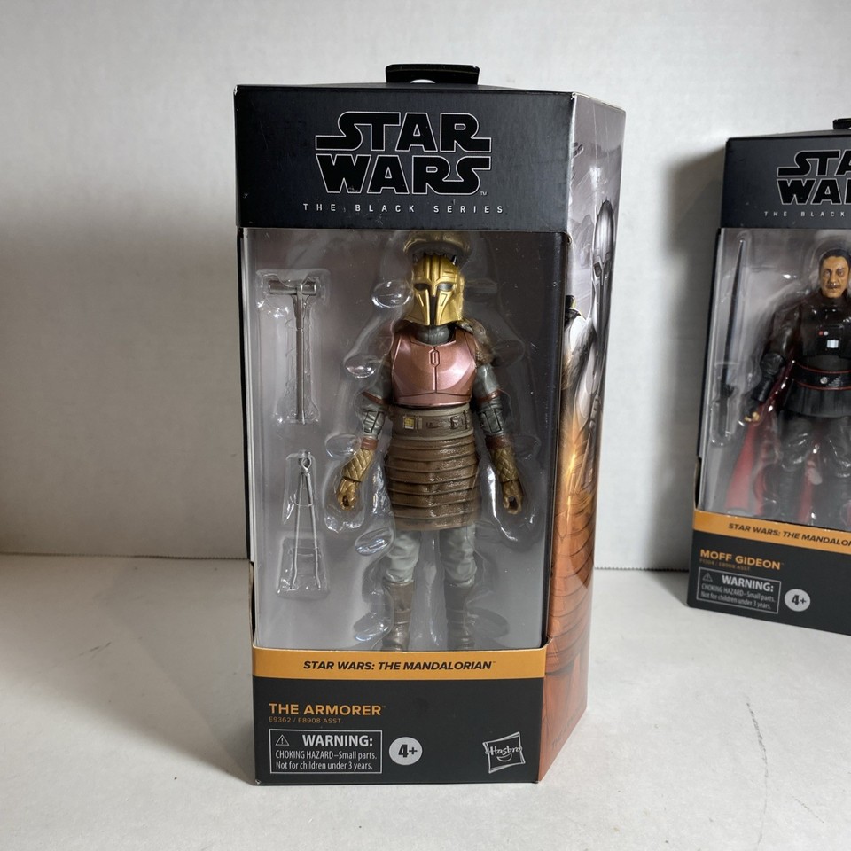 Lot Of 5 Star Wars Black Series The Mandalorian 6” Figures - Mando ...