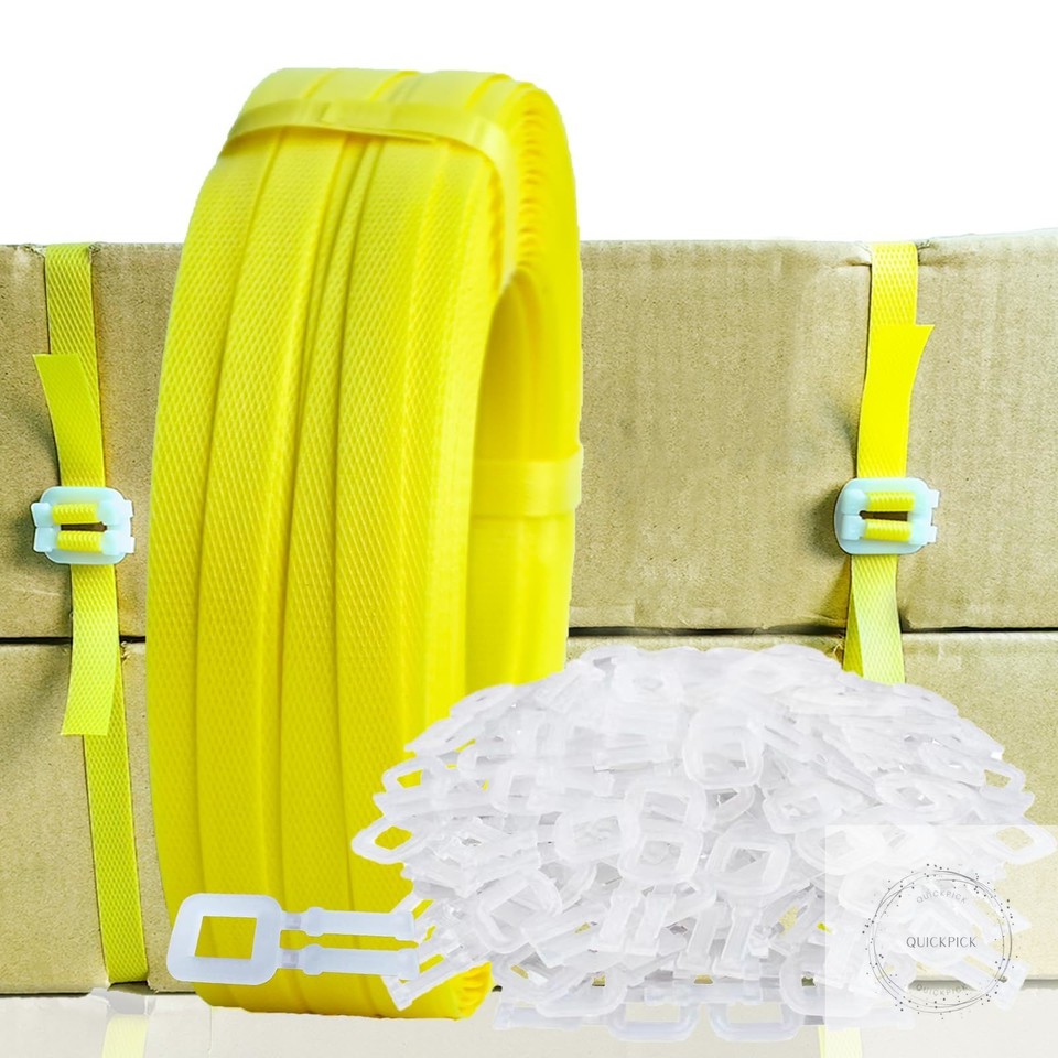 Banding Strapping Kit, Packaging Strapping Tool with 5900" Length Poly ...