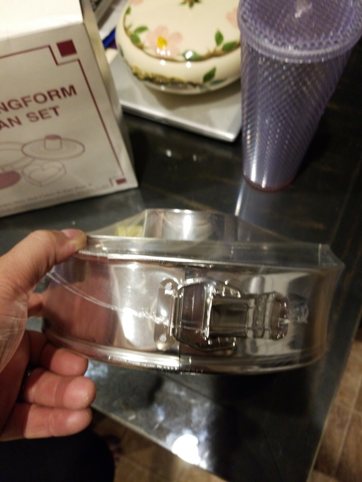 NEW Pampered Chef Springform Pan Set Heart And Ring Insert | eBay