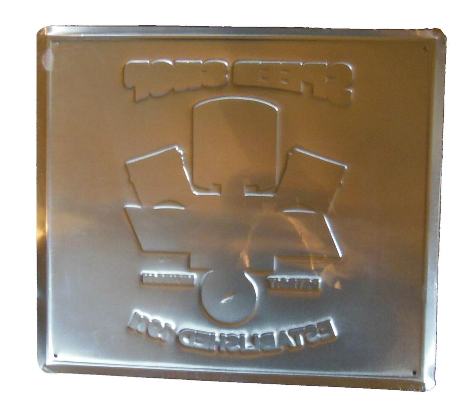 SPEED SHOP - CHEVROLET - DETROIT, MI. - EST. 1911 - LARGE (18" x 16 ...