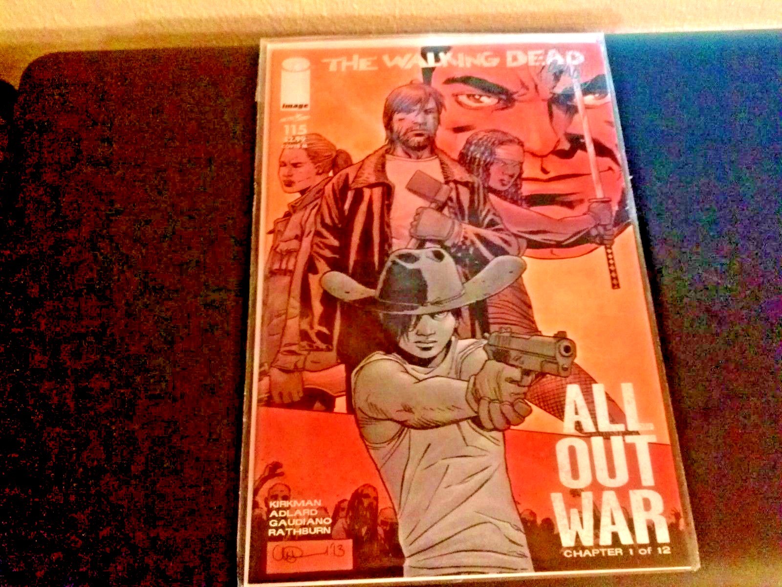 WALKING DEAD COMIC #115, ALL OUT WAR. | eBay