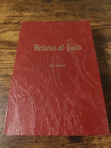 1967 Vintage LDS Mormon Book: Articles Of Faith By James Talmage | eBay