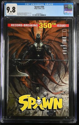 Spawn #350 CGC 9.8 1st Appearance of a New Ruler of Hell Cover A Image ...