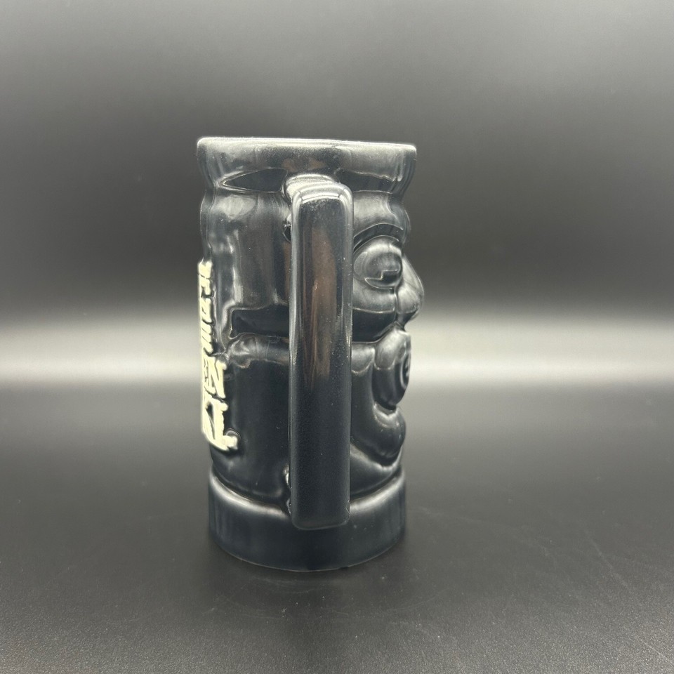 Seven Tiki Fijian Rum Coffee Mug Black Ceramic 2010 | eBay