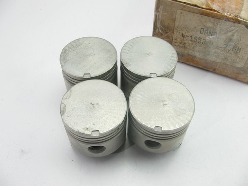 Dana 1953 .75mm Piston Set - 1968-1983 Toyota 1.1L 1.2L 1.3L KC, 3K ...