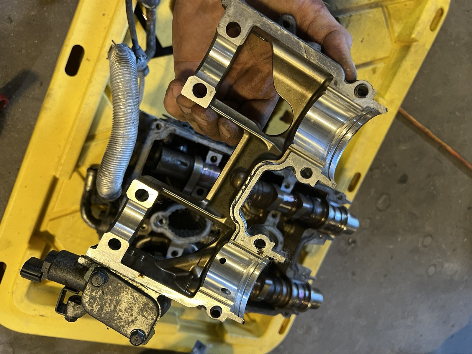 SUBARU 2.5L EJ255 EJ257 Cylinder Head D25 Right Head 2.5L DOHC Turbo ...