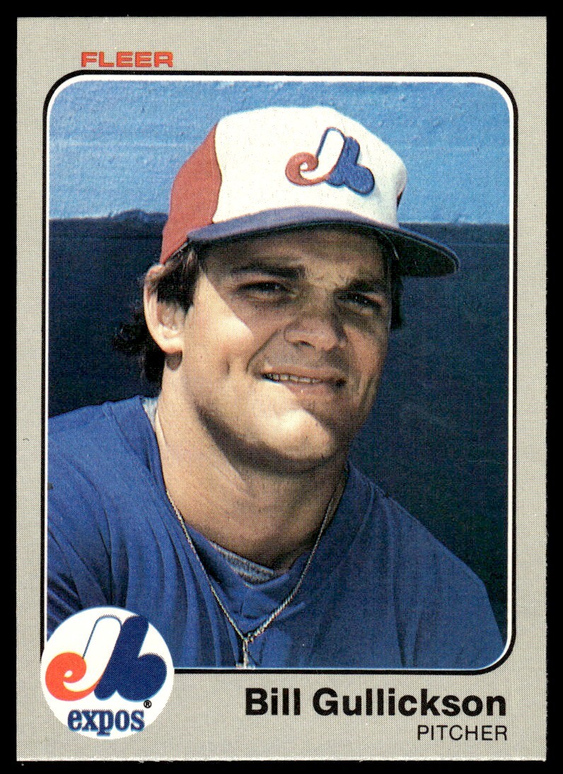 1983 Fleer Bill Gullickson Montreal Expos #284 | eBay