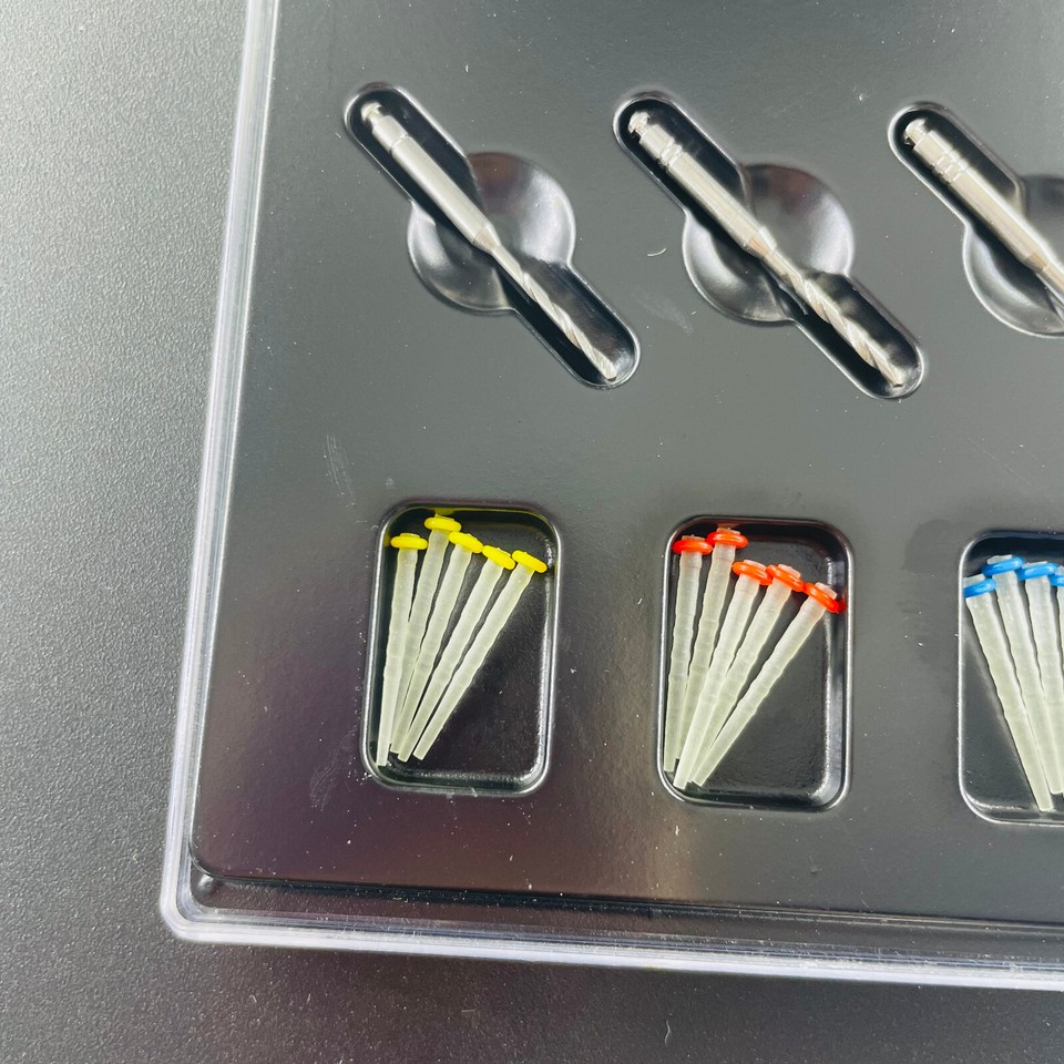 Dental Quartz Fiber Post Root Canal Pin Resin Screw Post 1.2-1.8mm ...