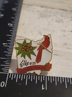 BPOE Cardinal Elks Lodge Washington Court House Lapel Jacket Pin np | eBay