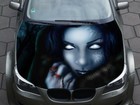 Girl Sight Car Hood Wrap Decal Vinyl Sticker Full Color Graphic Fit Any ...
