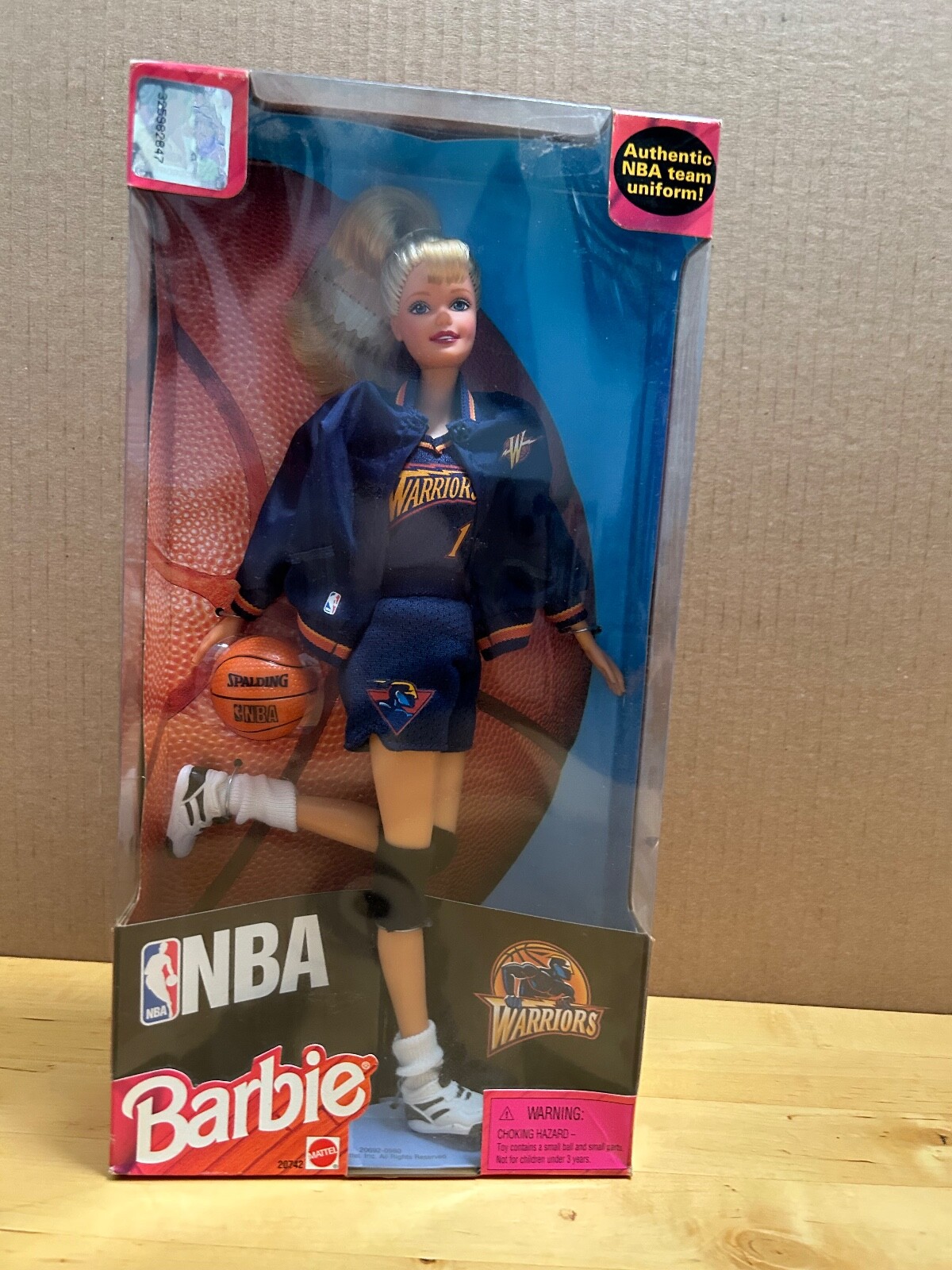 WNBA 1998 Mattel NBA Barbie Doll Golden State Warriors 20742 - NIB | eBay