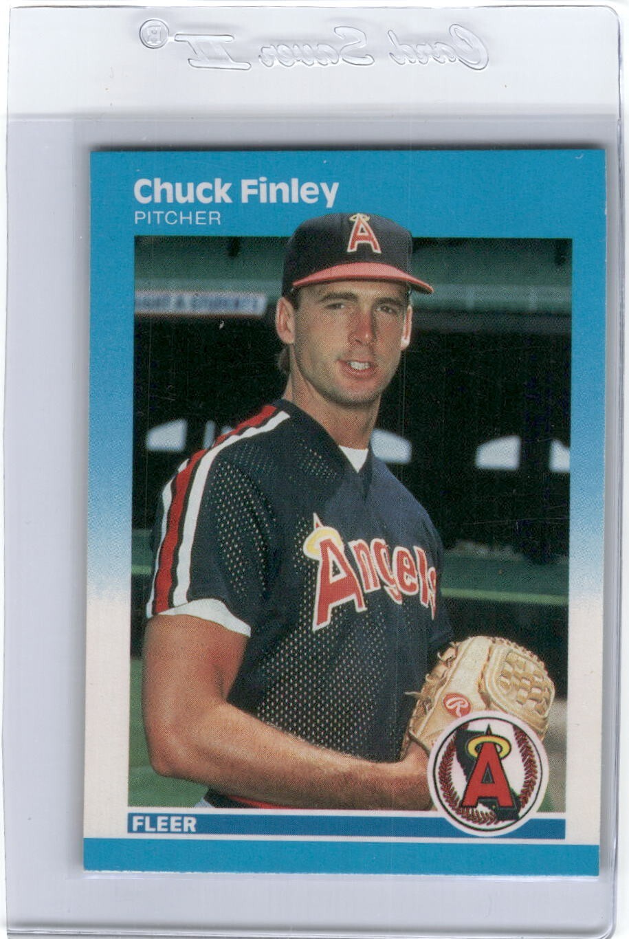 CHUCK FINLEY 1987 FLEER ROOKIE ANGELS K3 | eBay