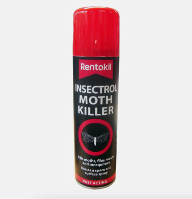 RENTOKIL INSECTROL MOTH KILLER SPRAY INSECT PEST CONTROL REPELLENT ...
