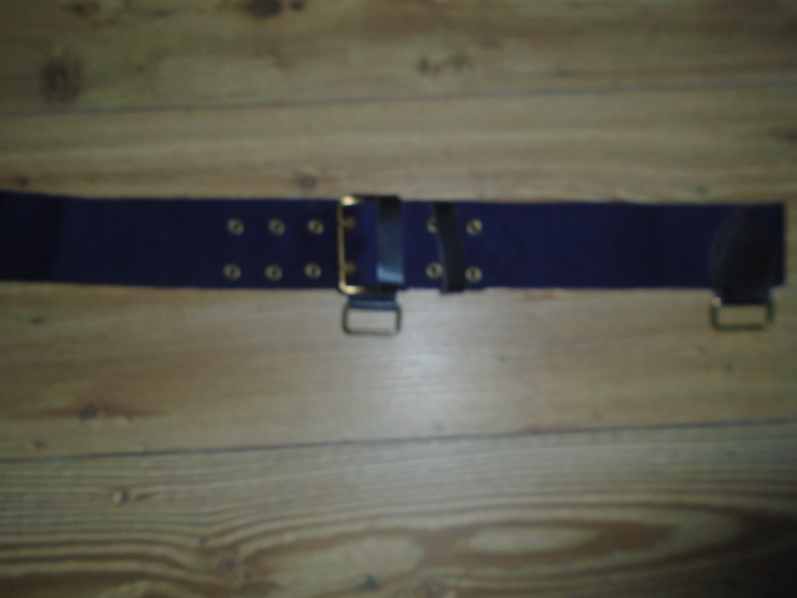 BRITISH MILITARY BLUE CEREMONIAL SWORD BELT ARMY RAF AND NAVY OFFICERS ...