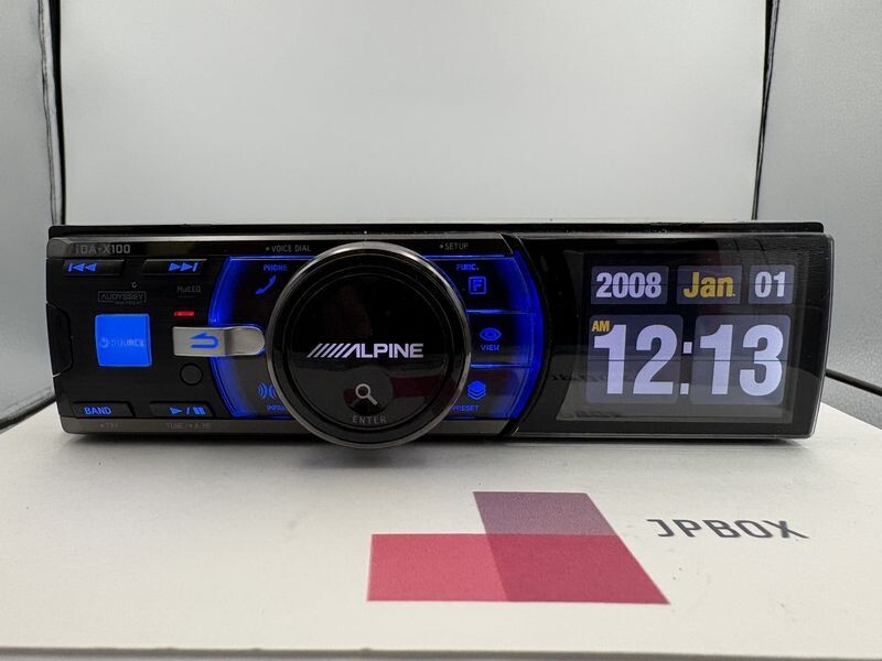 ALPINE iDA-X100 MP3/WMA/AAC USB Player Car Audio w/BT Receiver Used JP ...