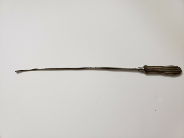 Aesculap EO012R Stainless Curved 33cm Malleable Sims Uterine Probe ...