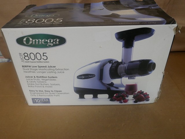 OMEGA Juicer 8005 Body Only for sale online | eBay