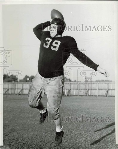 1938 Press Photo Northwestern University Football Player Bill ...