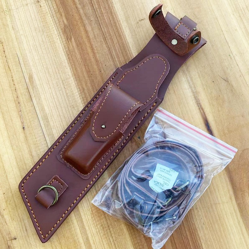 Portable Knife Sheath for Blade Knife with Crossbody Strap for Straight ...