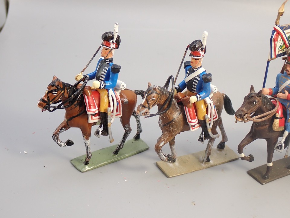 PLOMB LUCOTTE CAVALERIE OFFICIERS ET DIVERS 6 PIECES BB1 | eBay