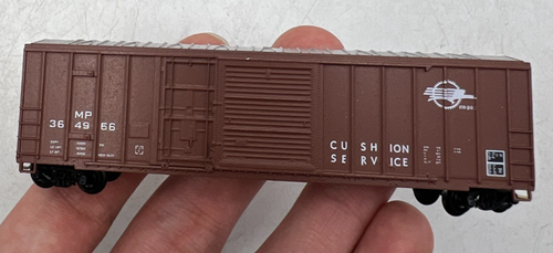 Roundhouse N Scale Train 50' Plug & Sliding Boxcar Missouri Pacific ...