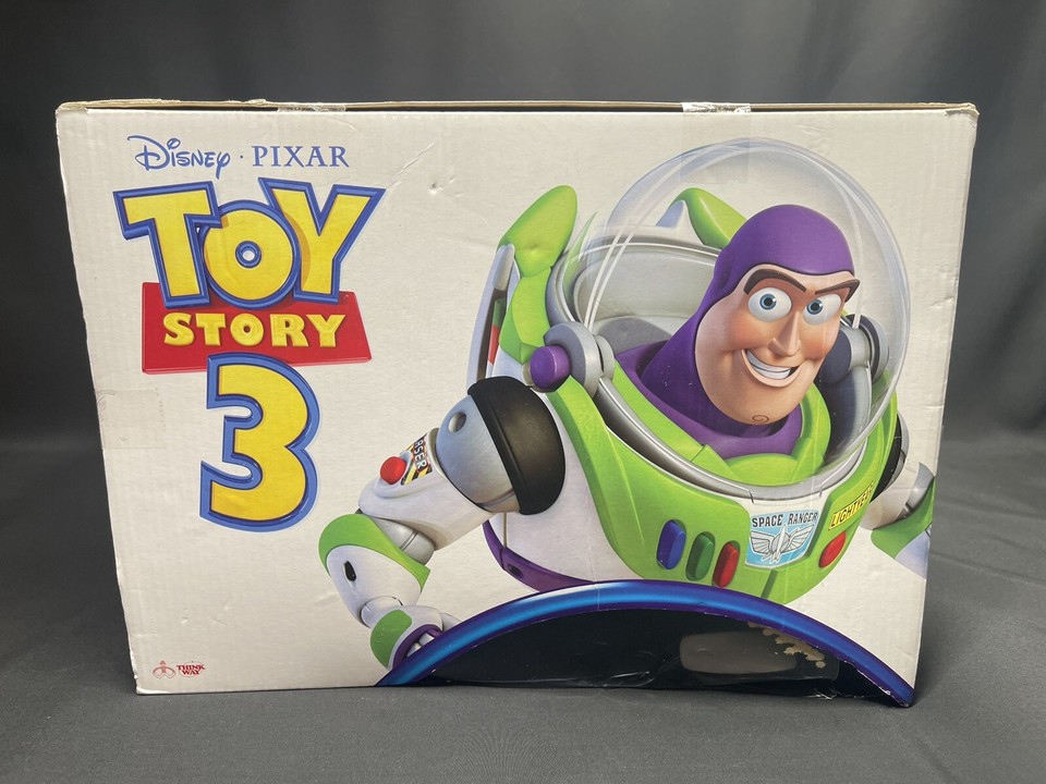 DISNEY PIXAR TOY STORY 3 U COMMAND BUZZ LIGHTYEAR REMOTE CONTROL NOS ...