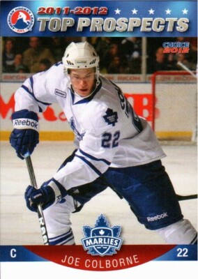 Joe Colborne 2011-12 AHL Top Prospects Toronto Marlies | eBay