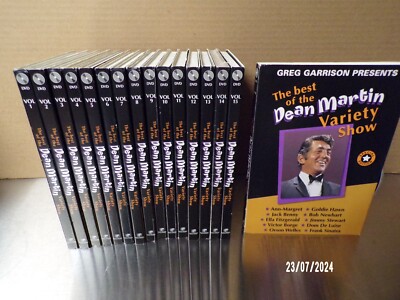 The Best Of The Dean Martin Variety Show 1-15 DVD Set + Bonus Special ...