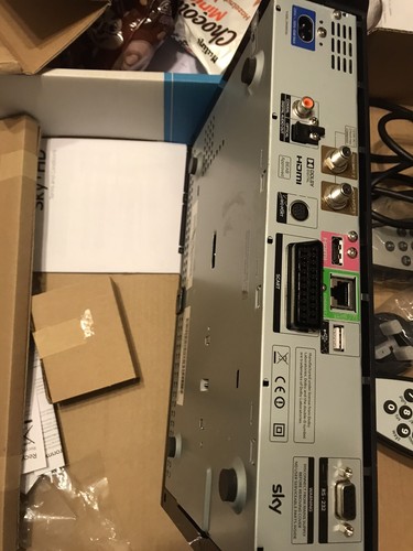 Sky+HD 2TB DRX895WL Wi-Fi Digibox - Black And 2 Remote Control | eBay UK