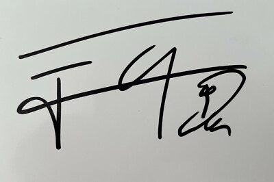 hand signed signature EDINSON CAVANI Man Utd FC Football memorabilia ...