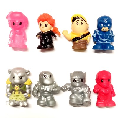 8 x OOSHIES With Disney Glitter Ooshie, Colour Changing Ooshie, TMNT ...