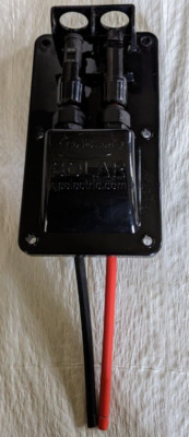 Solar Panel Cable Entry Plate w/ Red & Black 10" MC4 Cables GP-CEP-1 | eBay
