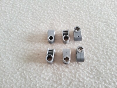 6 x NEW LEGO AXLE & PIN CONNECTOR PERPENDICULAR No : 4211775 - 6261375 ...