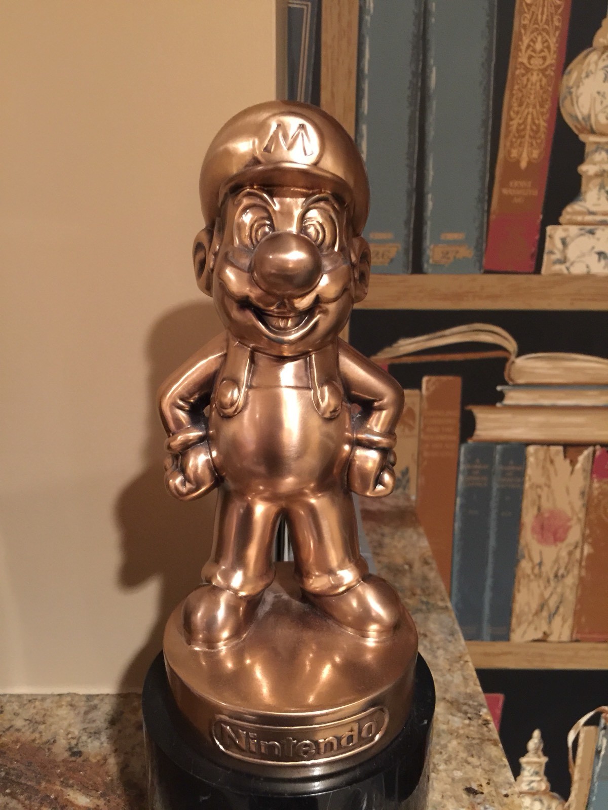 Nintendo Mario Bronze Trophy - Employee Award. Not For Resale - NFR | eBay