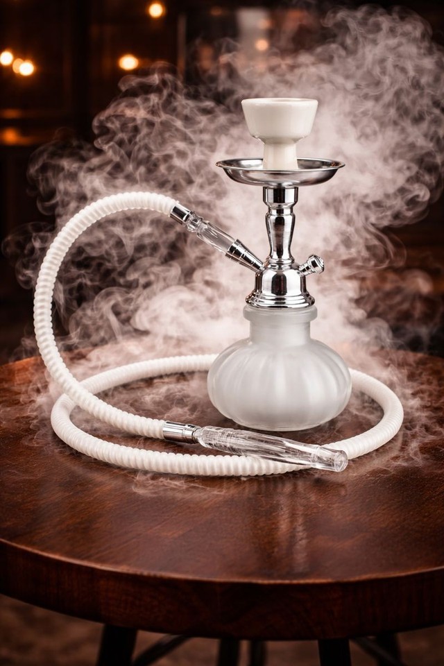Badshah Hookah Pumpkin 10" 1 Hose White | Complete Set | Free Shipping ...